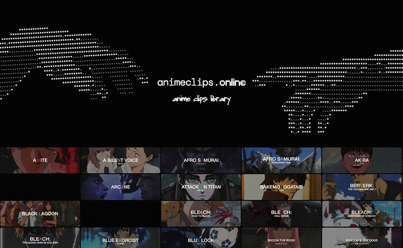 animeclipsonline anime clips library